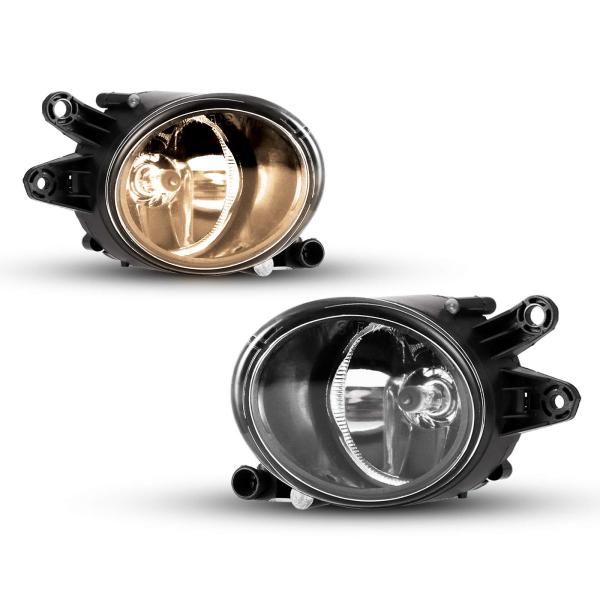 商品名: AUTOWIKI フォグライトランプ ドライバーと助手席の交換用 2002-2005 Audi A4 B6 / 2007-2008 Audi RS4 B7 フォグライト OEMスタイル クリアレンズ w/H11 12V 55W電球...