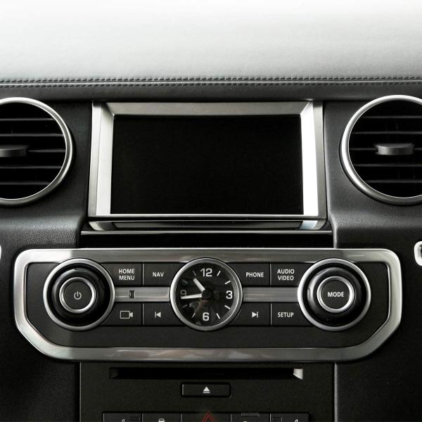 商品名:  for Chrome Navigation Screen Decoration Trim Land Rover Discovery 4 LR4 2010-2016ブランド: LLKUANG高さ: 7.62cm横幅: 10.16c...