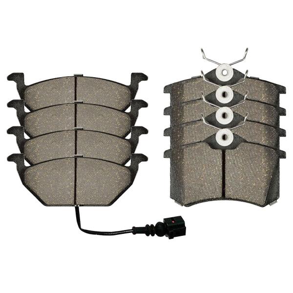 商品名: AutoShack SCD768A-340 フロントとリア セラミックブレーキパッド8点セット 交換用 2000 Volkswagen Beetle 2000 2001 2002 2003 2004 2005 2006 Golf ...