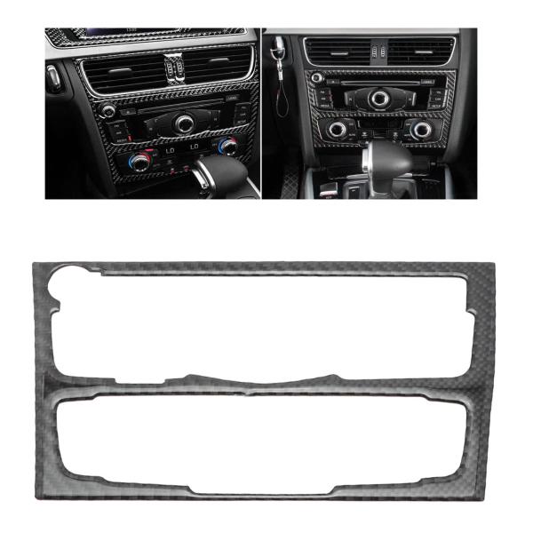 商品名:  Xotic Tech Center Console Air Condition CD Carbon Fiber Panel Frame Cover Trim Compatible with Audi A4 A5 Q5ブランド: ...