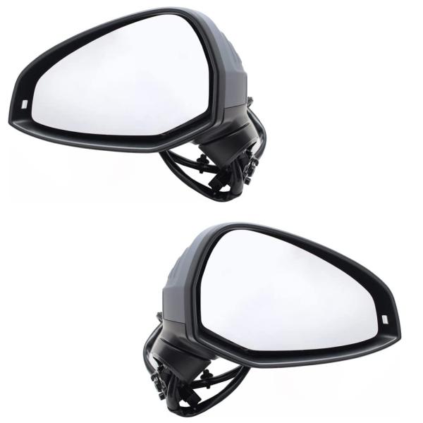商品名:  For Audi A4 2017 2018 2019 Door Mirror Driver and Passenger Side | Pair | Power | Heated | w/Signal Light | Paint ...
