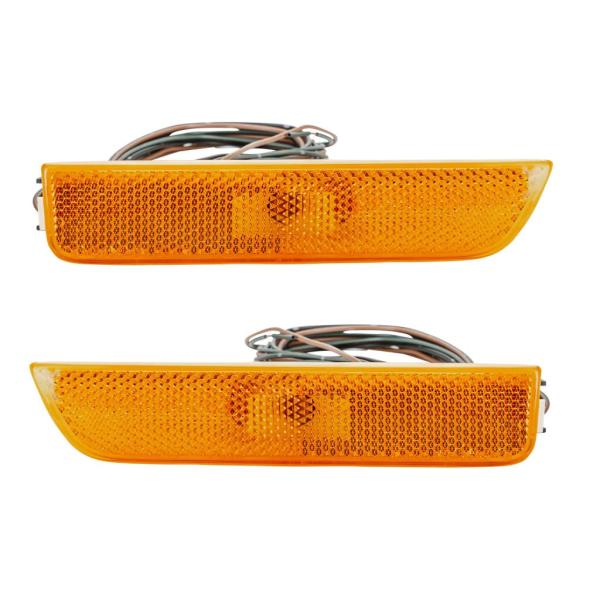 商品名:  For Volkswagen Passat Front Side Marker Light 2001 02 03 04 2005 Driver and Passenger Side Pair w/Bulbs VW2550106,...