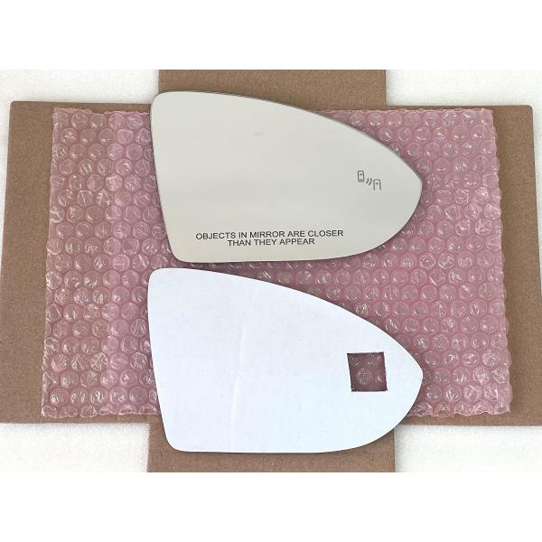 商品名: 死角パススルーミラーガラス フルサイズ接着剤付き フォルクスワーゲン用 | 2015 ? 2021 ゴルフ | 2019 ? 2022 ジェッタ | 2015 ? 2022 GTI | 助手席側ビュー 右 RH Blind Spo...