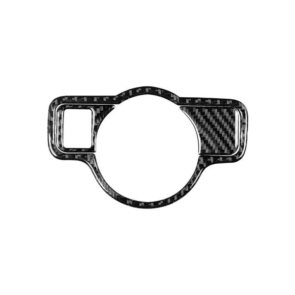 商品名:  Carbon Fiber Interior Headlamp Switch Frame Trim Sticker Decor Cover Fits for Mercedes Benz A/B/C/E/G Class CLA GL...