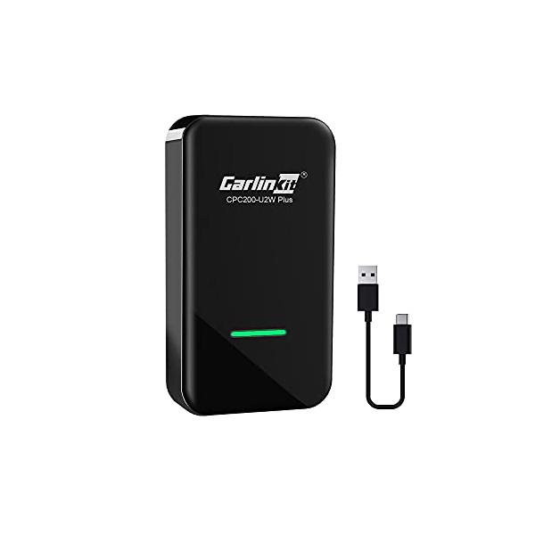 商品名:  CarlinKit 3.0 Wireless CarPlay Adapter USB for Factory Wired CarPlay Cars (Model Year: 2015 to 2024), Wireless Car...