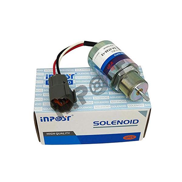 商品名: INPOST 燃料遮断ソレノイド SA-3725-12 12V 三菱 L2E L3E S3L S4L エンジン ボルボ EC15 Toro 223D Mahindra Max 28 トラクター用 INPOST Fuel Shut ...