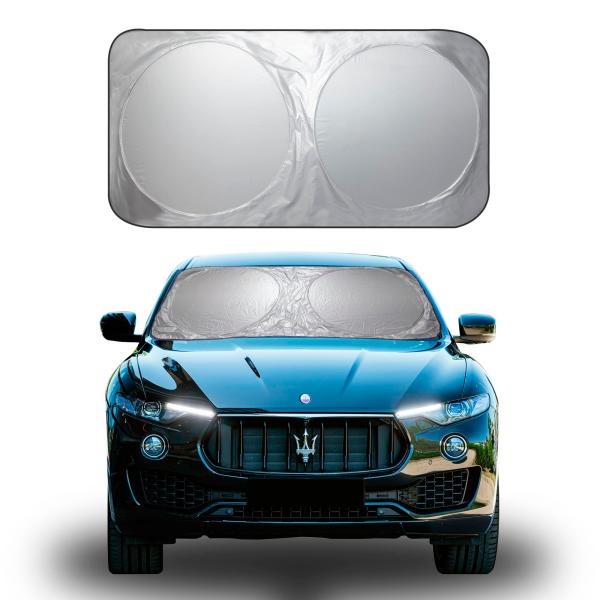商品名:  FH Group Windshield Sun Shade, Penguin Print Car Sun Shade Windshield, Reflective Car Sun Shade, Car Windshield Su...