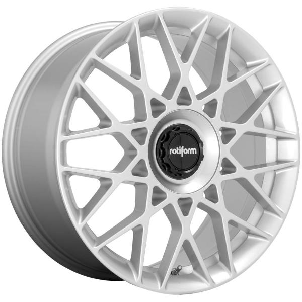 商品名:  Rotiform R167 BLQ-C 19x8.5 5x108/5x4.5" +35mm Silver Wheel Rim 19" Inchブランド: Rotiform商品サイズ: 19x8.5高さ: 26.67cm横幅: 5...