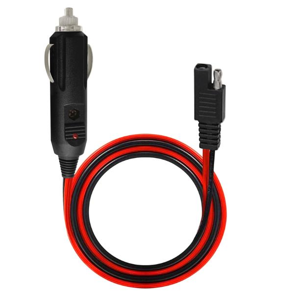 商品名:  AYECEHI SAE to Car Cigarette Lighter Plug, Cigarette Lighter SAE Cable, 14AWG 12V Cigarette Lighter Plug to SAE Qu...