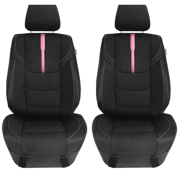 商品名:  FH Group Front Set Oxford Car Seat Covers for Low Back Car Seats with Removable Headrest, Universal Fit, Airbag Co...