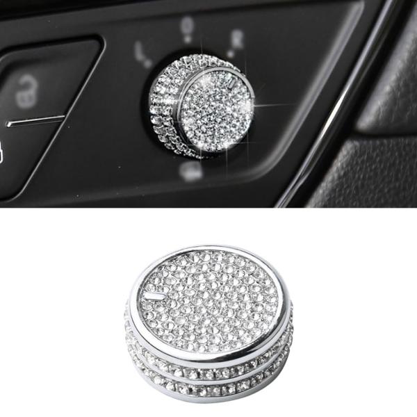 商品名:  CARFIB for VW Volkswagen Golf GTI R Alltrack SportWagen e-Golf Bling Accessories Side Mirror Control Knob Decals S...