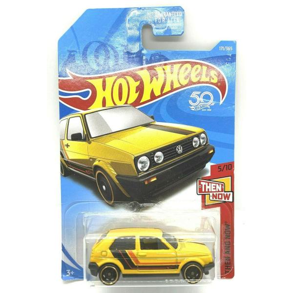 商品名: DieCast Hotwheels Volkswagens Golf MK2 Then and Now 5/10 [イエロー] 171/365 DieCast Hotwheels Volkswagens Golf MK2, The...