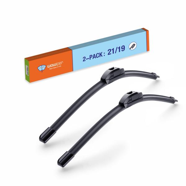 商品名:  WOWIPER OE Quality Windshield Wiper Blades - 21 and 19 inch (Set of 2), Metal Base for 300% More Stable, for Nissa...