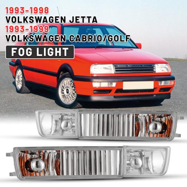 商品名:  AUTOWIKI Fog Lamp For 1993-1999 VOLKSWAGEN GOLF/CABRIO Fog Lights Assemblies For 1993-1998 VOLKSWAGEN JETTA 1 Pair...