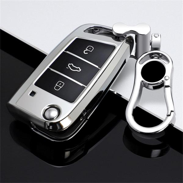 商品名: VIdisp 車のキーケースカバー、フォルクスワーゲンゴルフに適合7 gti mk7 r Touran Bora Caddy up VIdisp Car Key Case Cover,Fit for Volkswagen Golf...