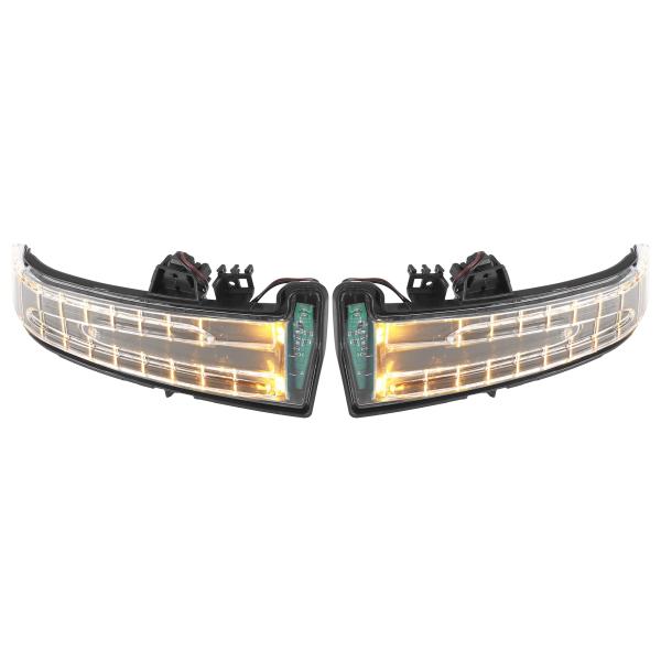 商品名:  X AUTOHAUX 1 Set Left Right Side Door Mirror Turn Signal Indicator Light for Mercedes Benz W204 C204 W212 OE# A212...