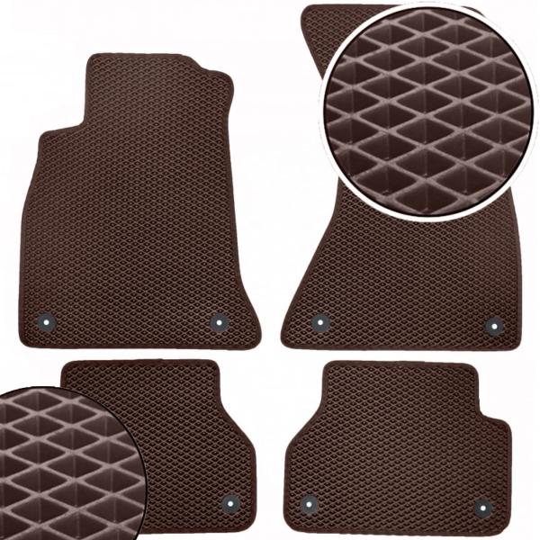 商品名:  All Weather Polymer Carmats Fully Tailored Floor Liners Mats Brown Custom Fit for Audi A4 2015-2020ブランド: TXM商品サイズ:...