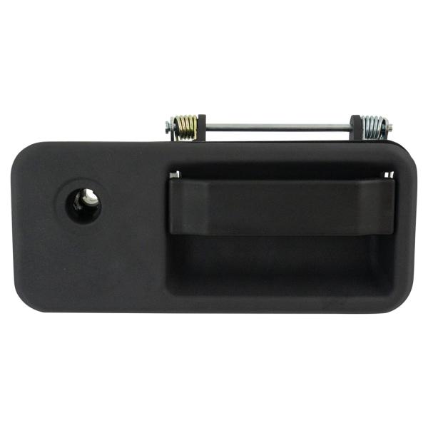 商品名: TRQ フロント外側ドアハンドル ブラック 左運転席側 ボルボ VNL対応 TRQ Front Outside Exterior Door Handle Black LH Left Driver Side Compatible w...