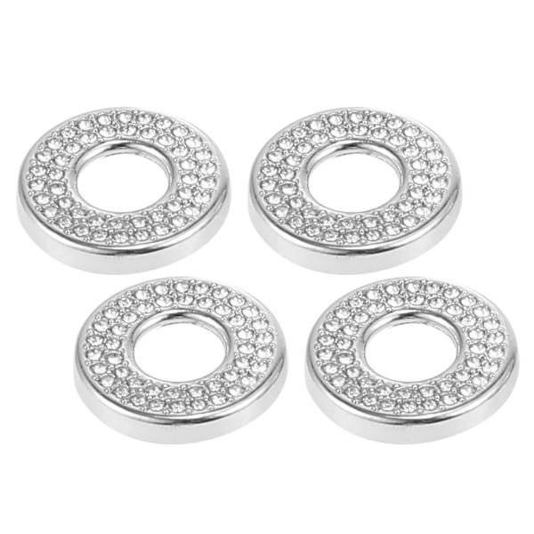 商品名:  X AUTOHAUX 4pcs Bling Car Door Lock Pull Rod Bolt Cover Inner Fitting Trim Decals Interior Accessories for Mercede...