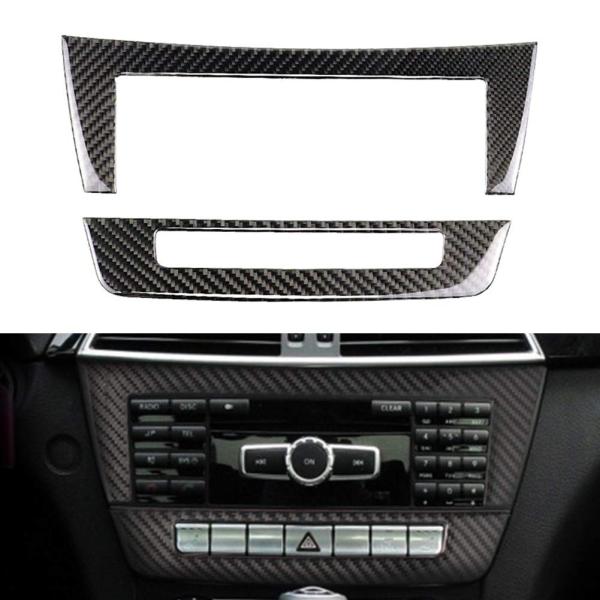 商品名:  LIRU Car Auto Interior Center Console Dashboard Control Panel CD Frame Cover Trim Carbon Fiber for Mercedes Benz C...