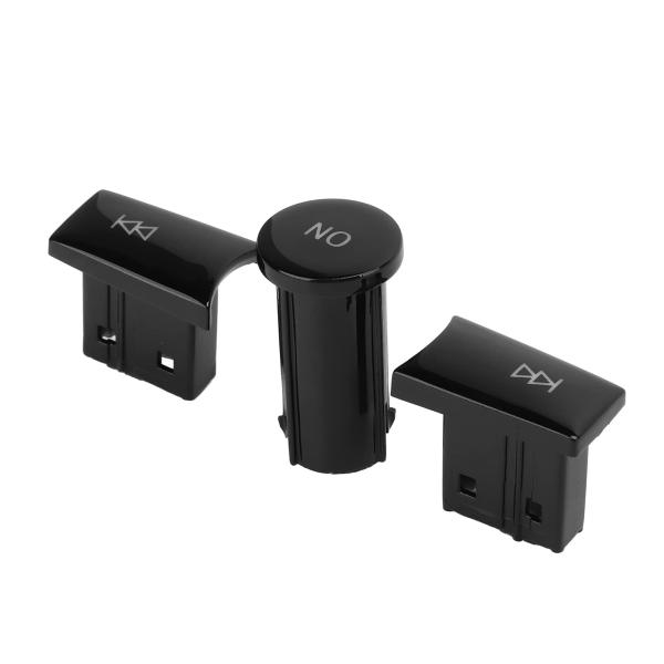 商品名: Fydun オーディオボリュームコントロールノブ ボタン調整コントロールボタンノブ 3点セット ベンツ Cクラス W204 2007-2009 GLK-Class X204 2008-2012 (ピアノブラック) Fydun 3P...