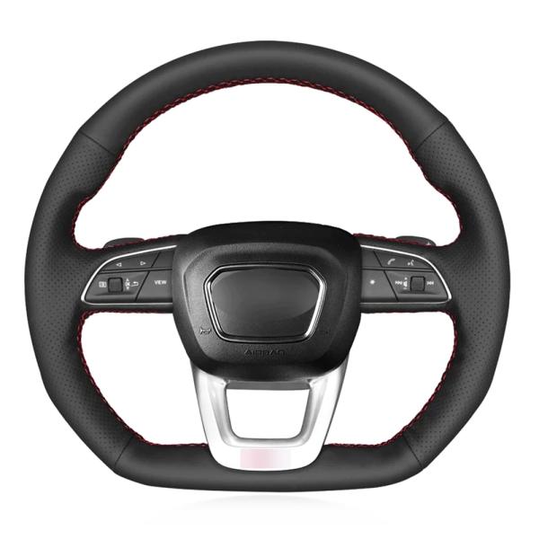 商品名:  KJWPYNF Steering Wheel Cover Leather Car Steering Wheel Cover, ?for Audi Q3 2018-2019 Q5 (FY) 2017-2019 Q7 (4M) 20...