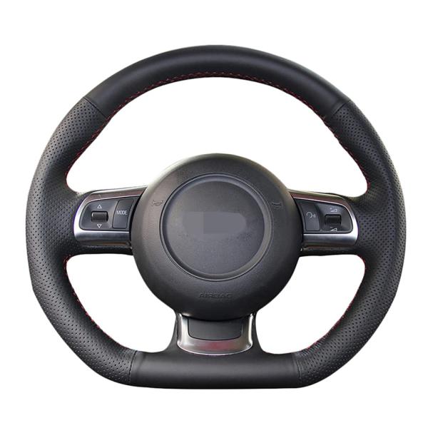 商品名: アウディTT2008-2013 R8 2014 TTS2011-2013用レザーカーステアリングホイールカバー KJWPYNF Steering Wheel Cover Leather Car Steering Wheel Cov...