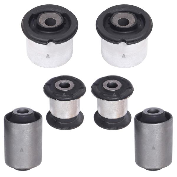 商品名:  AUTOACER - Front Lower Control Arm Bushing Kit 6 pcs Left &amp; Right Side For Touareg 2002-2018, Q7 2007-2015 &am...