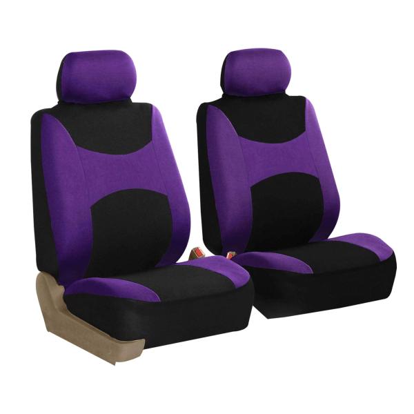 商品名:  FH Group Front Set Cloth Car Seat Covers for Low Back Car Seats with Removable Headrest, Universal Fit, Airbag Com...