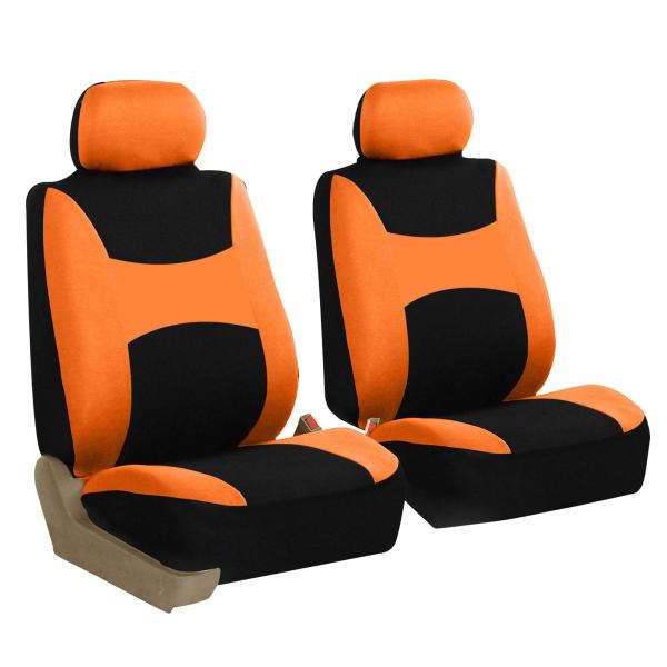 商品名:  FH Group Front Set Cloth Car Seat Covers for Low Back Car Seats with Removable Headrest, Universal Fit, Airbag Com...