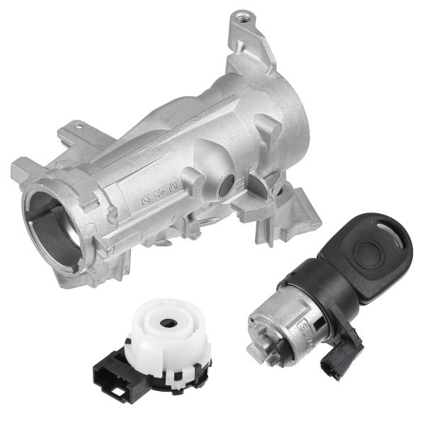 商品名:  X AUTOHAUX 1 Set Ignition Switch Steering Lock Cylinder W/Key 1K0905851B Ignition Starter Switch for VW Jetta Golf...