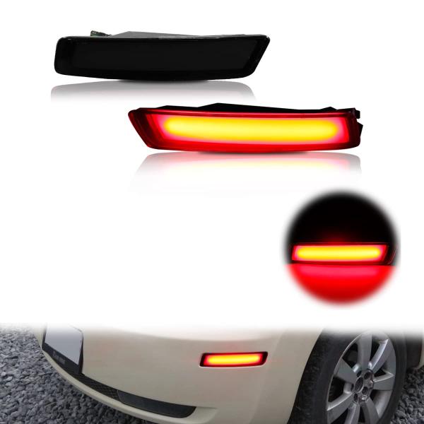商品名:  ADIIL Smoked Lens Red LED Rear Side Marker Signal Lights For 2006-2010 VW Volkswagen Beetle（2PCS Passenger and Dri...