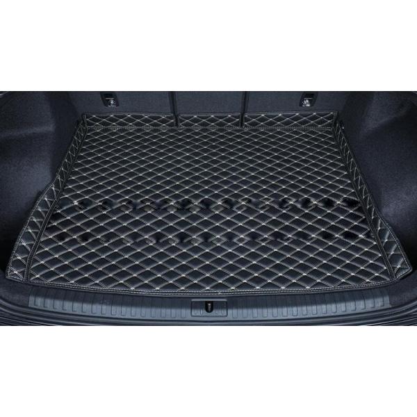 商品名:  Momoap / Car encirclement Leather Boot Cargo Liner Tray Rear Trunk Floor Mat for Audi Q3 Sportback 2020-202-2022ブラ...
