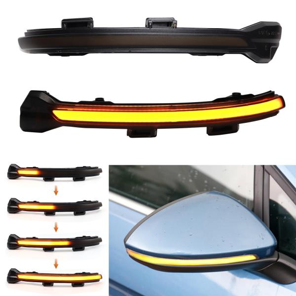 商品名:  FetonAuto Dynamic LED Turn Signal Light Sequential Side Mirror Indicator Marker Flowing Blinker for VW Golf MK7 7....