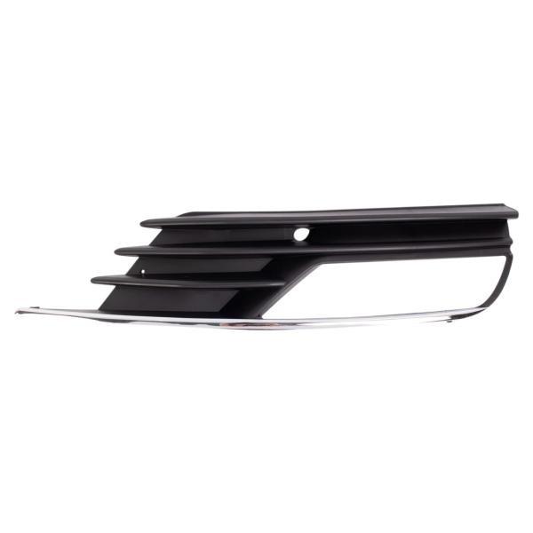 商品名: TRQ フロント右フォグライトベゼル 2015-2016 Audi A3に対応 TRQ Front Right Fog Light Bezel Chrome &amp; Black Passenger Side Compatibl...