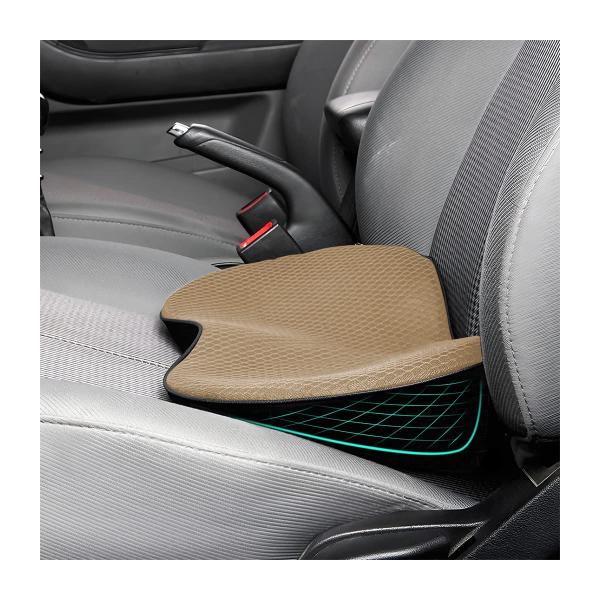 商品名:  Car Seat Cushion, Memory Foam Auto Wedge Seat Pad, Comfort Low Back and Tailbone Sciatica Pain Relief Driving Pill...