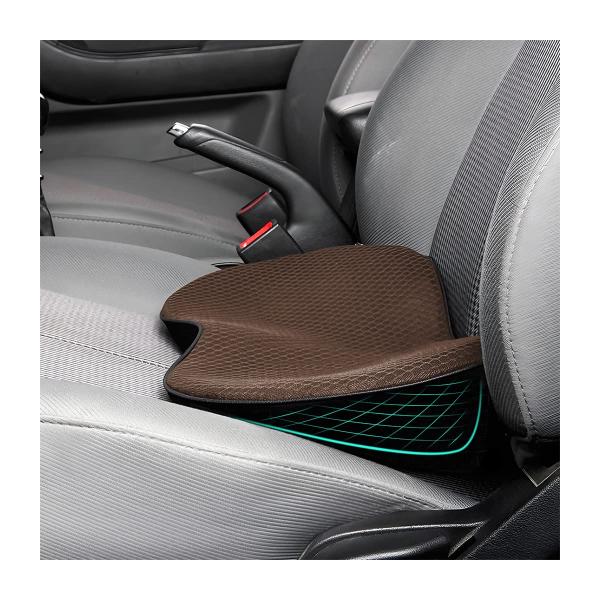 商品名:  Car Seat Cushion, Memory Foam Auto Wedge Seat Pad, Comfort Low Back and Tailbone Sciatica Pain Relief Driving Pill...