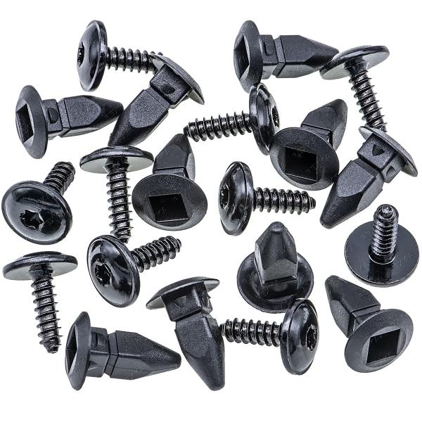 商品名:  Rexka 10 Sets T25 Fender Liner Screw Nut Kit for Audi VW N90775001 N90821401 - Multipurpose - Bumper Cover Splash ...