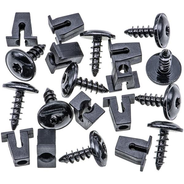 商品名:  Rexka 10 Sets T25 Torx Screw &amp; Nylon Screw Grommets Nut Kit for VW Audi N90974701 811807577C - Multipurpose - ...