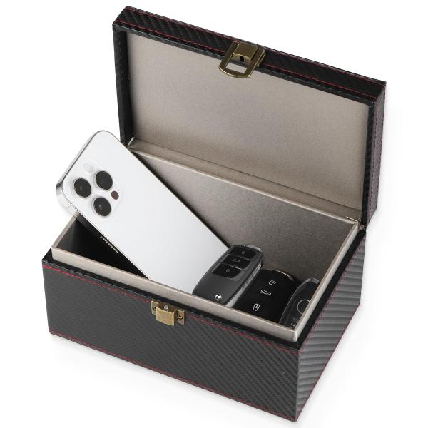 商品名:  Amiss Faraday Box Signal Blocking Box for Car Key, Faraday Key Fob Protector RFID Blocking Cages, Keyless Entry Ca...