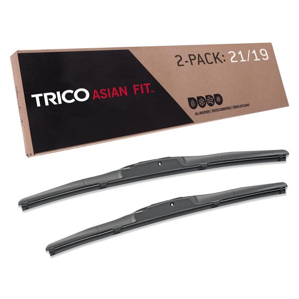 商品名: TRICO Solutions アジアンフィット 21インチ &amp; 19インチ 2個パック 高性能自動車用交換用フロントガラスワイパーブレード 2012-2020 日産 370Z (57-2119) TRICO Soluti...
