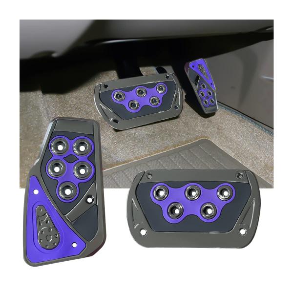 商品名:  AUCELI 2PCS Nonslip Car Pedal Pads, Automatic Transmission Brake and Accelerator Pedal Covers, No Drilling Vehicle...