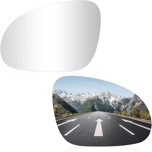 商品名:  Aspherical Mirror Glass Heated with Backing Plate Driver Passenger Side LH RH Compatible with Volkswagen VW R32 EO...