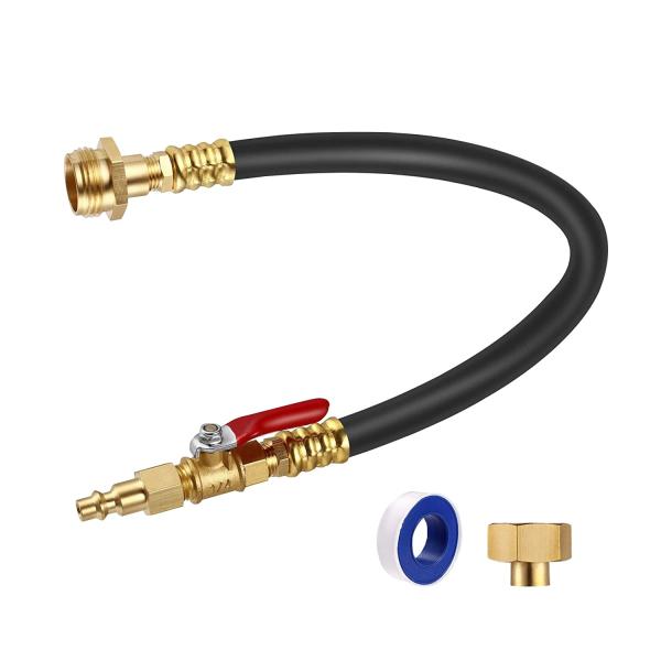 商品名: Moly Magnolia RVウィンターライズキット スプリンクラーブローアウトアダプター シャットオフバルブ付き エアコンプレッサークイックコネクトプラグ 水吹き出しスプリンクラーシステム RV キャンパー ボート トレーラー...