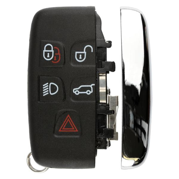 商品名: TOP-VIGOR 車のキーフォブシェルケース 5ボタン リモートコントロールキーシェル交換用 KOBJTF10A Range Rover Discovery 4用 ブラック TOP-VIGOR 5 Button Keyless ...