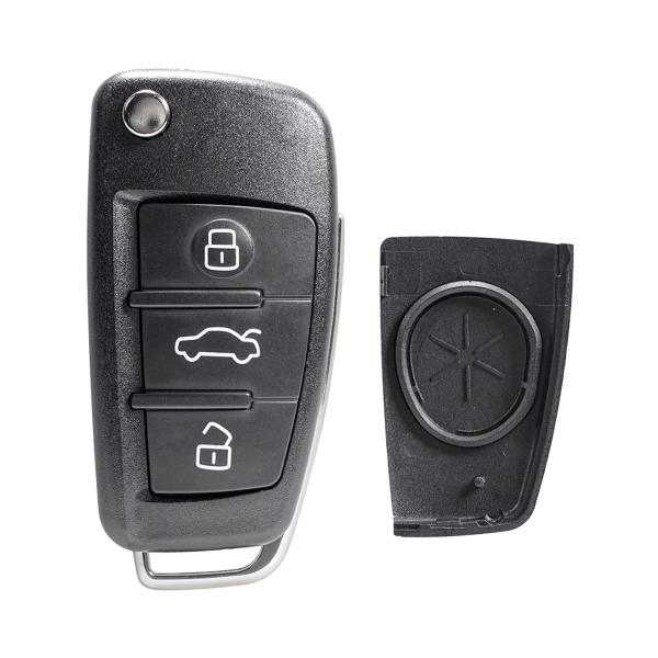 商品名:  TOP-VIGOR Keyless Entry Remote Control Car Key Shell Case Replacement Compatible with Audi Q7 A3 A4 A6 TT A8 Quatt...