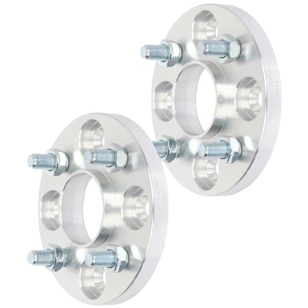 商品名:  LSAILON 2Pcs 15mm inch 4x100 4x100 Wheel Spacers 4 Lug Hubcentric 57.1mm Studs 12x1.5 Wheel Spacers Compatible for...