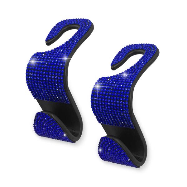 商品名:  OSIFIT 2PCS Car Seat Hooks, Bling Car Rhinestone Headrest Hooks, Universal Bling Car Interior Accessories, for Han...