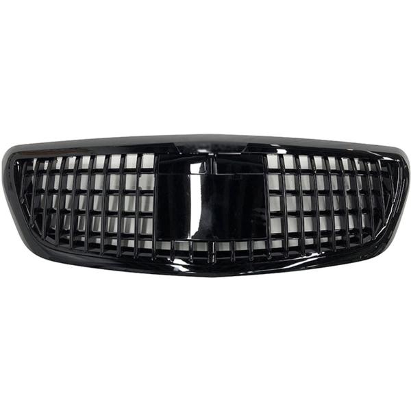 商品名:  CAMIL W222 OE Upgrade Maybach Style Glossy Black Front Radiator Grille Assembly Compatible with Mercedes Benz S Cl...