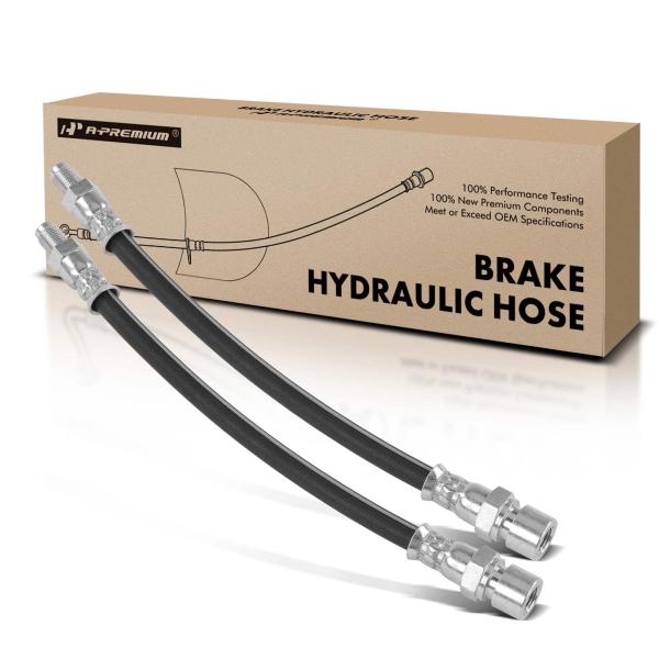 商品名: A-Premium リアドライバーとパッセンジャーブレーキ油圧ホース 一部のフォルクスワーゲンモデルに対応 - ビートル 1968-1979 セダン 1968-2004 スーパービートル 1971-1979 - 交換用 # 311...